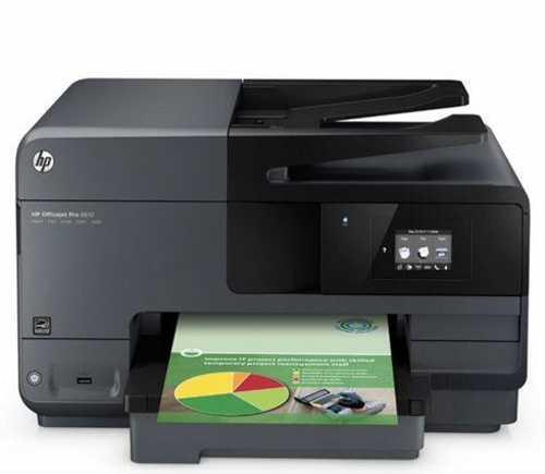 Струйное мфу HP Officejet Pro 8610 (без печатающей