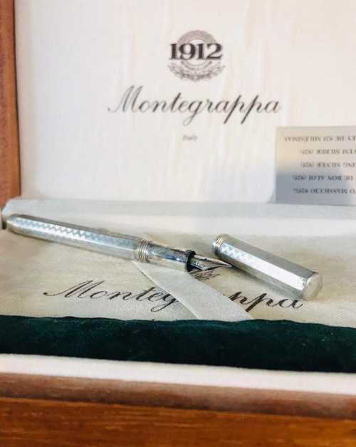 Серебряная ручка montegrappa sterling silver