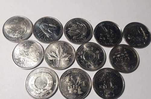 Набор монет Канада 2000 г
