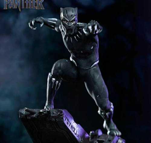 Black panther Diorama Iron studio 1/10 Sideshow