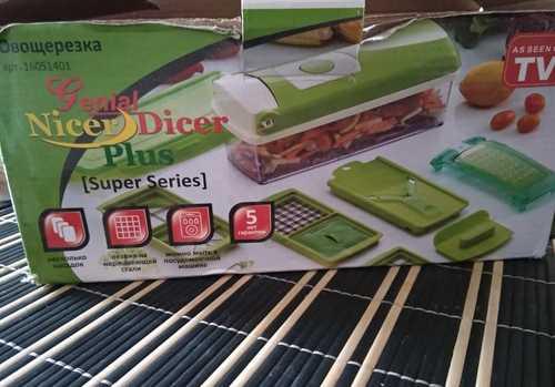 Овощерезка nicer dicer plus найсер дайсер плюс