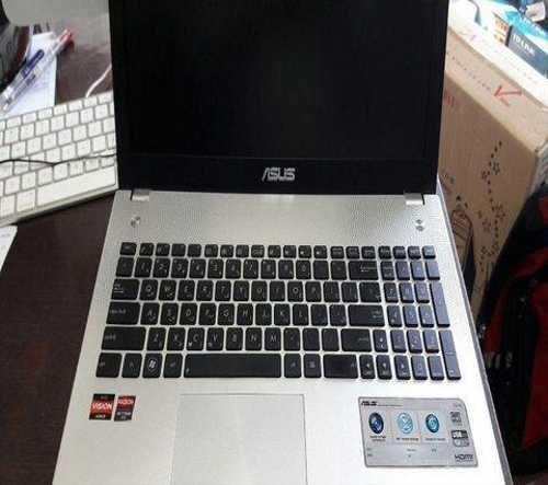 Asus n56d, игровой ноутбук full HD IPS, AMD A8 555