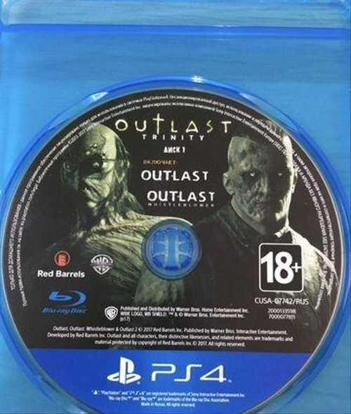 Игра для PS4 Outlast Thinity