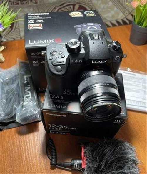 Фотоаппарат Panasonic Lumix GH5 + vlog ростест