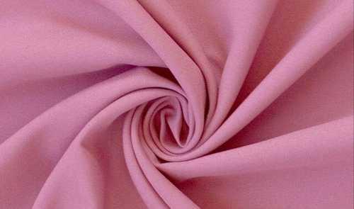 Ткань габардин розовый остаток 3,3 метра