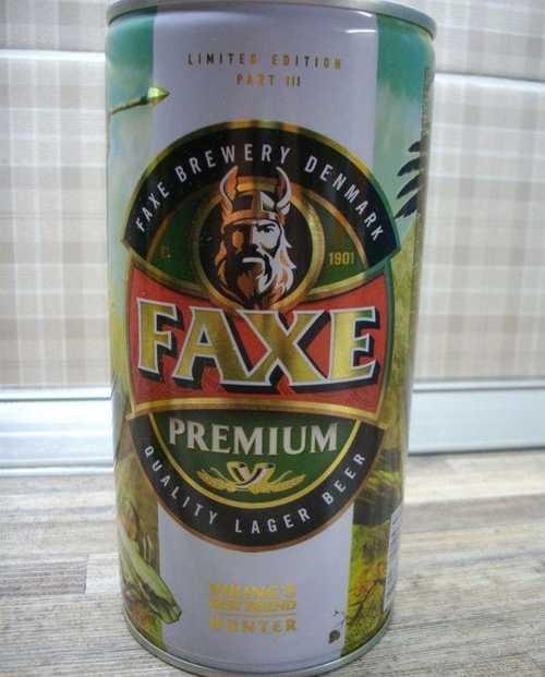 Банка пивная Faxe из серии viking"S (Викинги) 2018