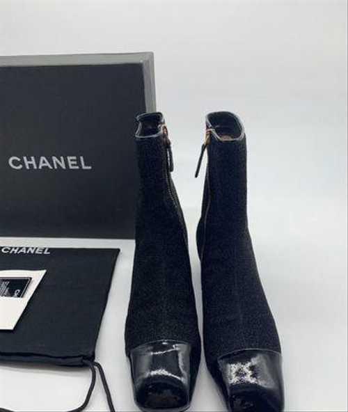 Ботильоны chanel 39 демисезонные