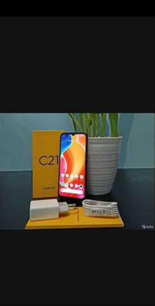 Новый realme c21 3/32 nfc, запечатанный, гарантия