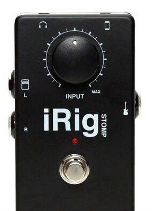 Гитарный стомп-бокс интерфейс iRig Stomp