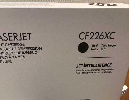 Тонер-картридж HP CF226XC Оригинал Новые