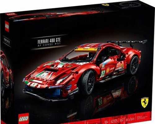 Lego Technic 42125 Ferrari 488 GTE