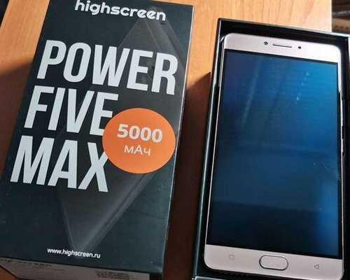 Смартфон Highscreen Power Five Max 64 Гб