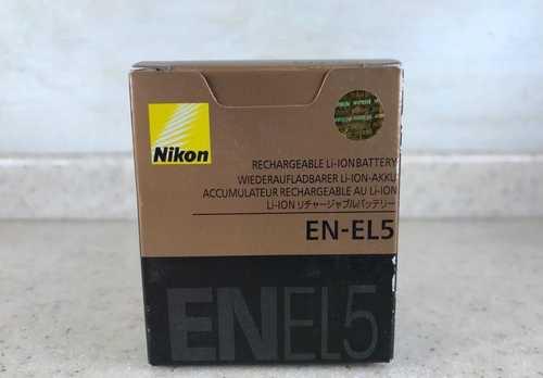 Nikon EN-EL5 новый аккумулятор (R37)