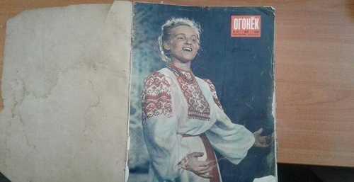 Подшивка журнала "Огонек" за 1954 год