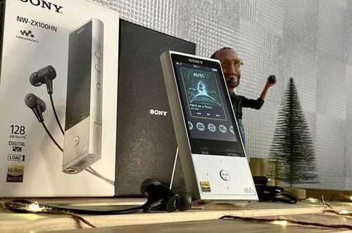 Аудиофильский Hi-Res плеер Sony 128гб с шумодавом