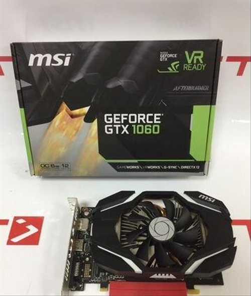 GTX1060 MSI GeForce/6Gb/192bit/gddr5/Nvidia