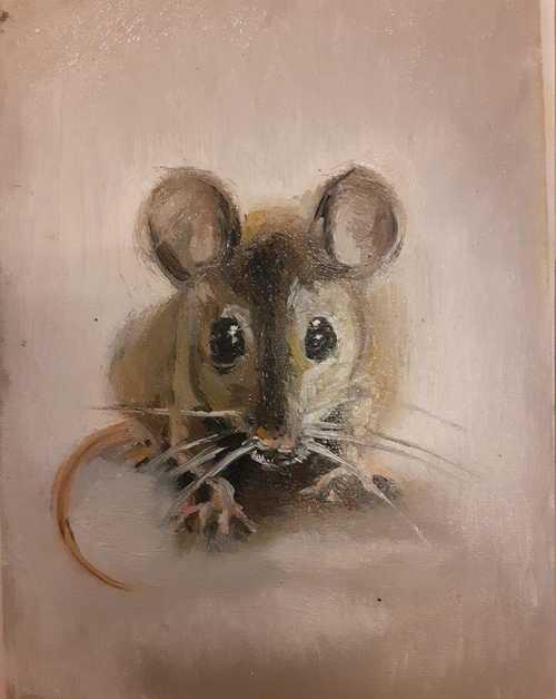 Картина крыса