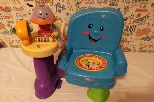 Интерактивное кресло fisher price