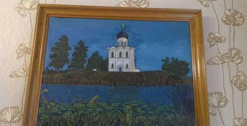 Картина маслом на холсте большая