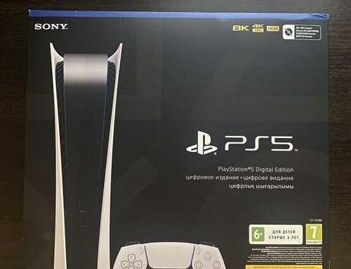 Sony PS5 Digital Edition + подписка PS+ на год