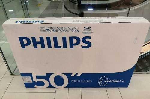 Телевизор 50" 4K UHD Philips 50PUS7303 новый