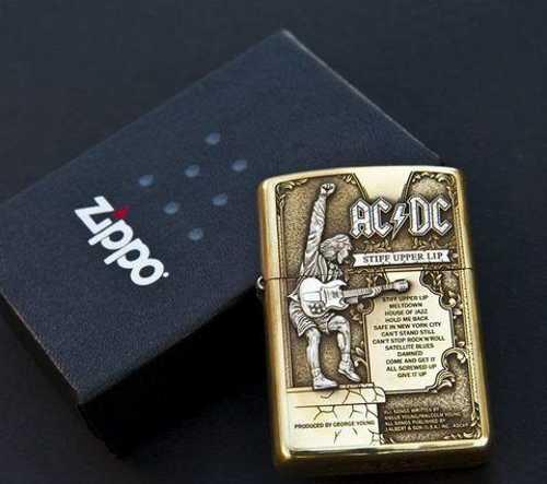 Зажигалка Zippo Armor - AC/DC