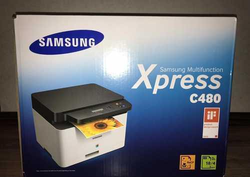 Новое мфу samsung xpress C480