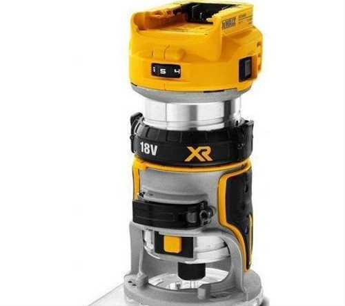 Фрезер кромочный аккумуляторный dewalt DCW 600N-XJ