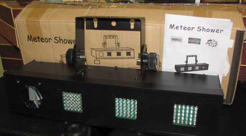Pro LED Cветомузыка MeteorShower rgbw DMX микрофон