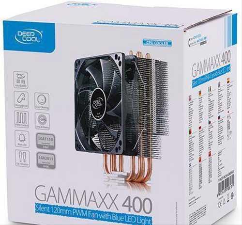 Кулер процессора deepcool gammaxx 400 blue basic