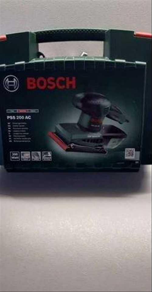 Машина шлифовальная вибрационная Bosch PSS 200 AC
