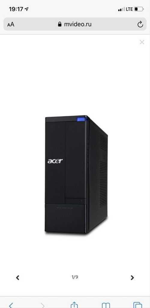 Системный блок Acer Aspire X3400
