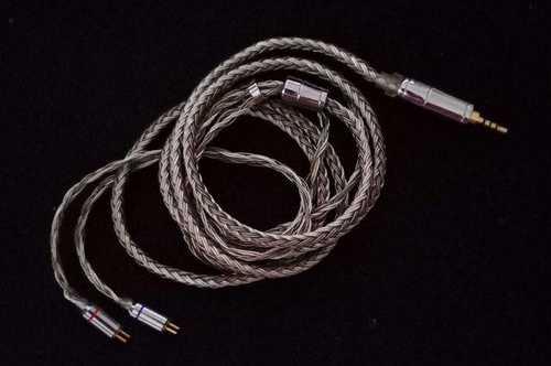 Балансный кабель для наушников 0.75 kbear jack 2.5