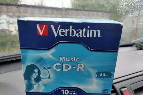 CD-R Verbatim music упаковка 10шт