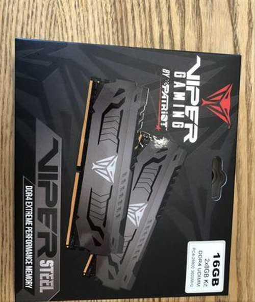 Patriot viper steel 16gb 3600mhz cl17