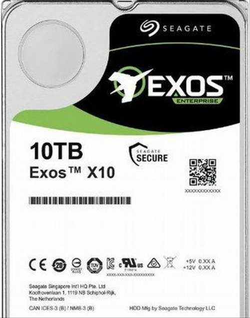 Жесткий диск Seagate Exos 7E2 10Тб ST10000NM017B