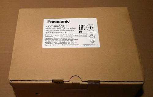 SIP dect телефон Panasonic KX-TGP600RUB