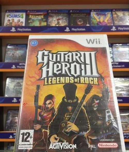 Guitar Hero 3 Legend Of Rock (New)(Wii)