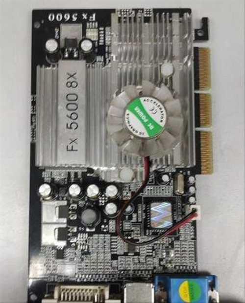 Видеокарта Nvidia Geforce fx5600 8x 128 mb 128 bit