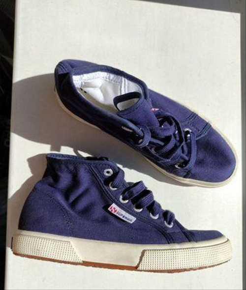 Кеды superga новые высокие