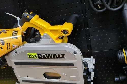 Погружная дисковая ручная пила dewalt DWS520К