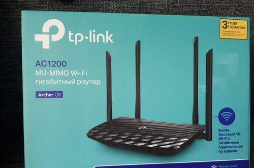 Wifi роутер TP link archer c6