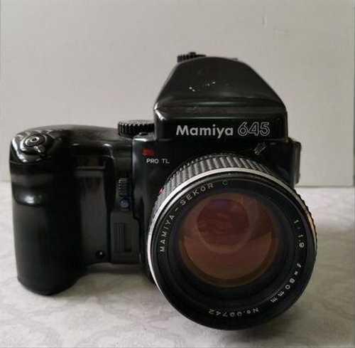 Mamiya 645 Pro TL + Mamiya-Sekor C 1:1.9, 80 mm