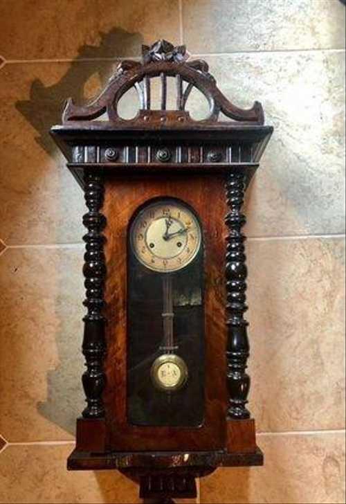 Старинные немецкие часы carl werner