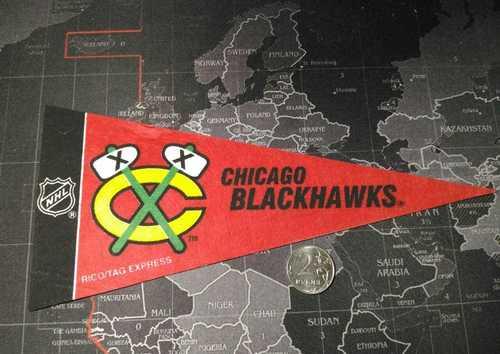 Мини вымпел хоккейный NHL Chicago Blackhawks