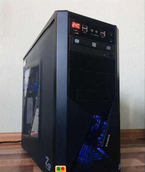 Игровой. Core i7 GTX 1050 ti