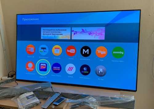 Телевизор 65 дюймов, smart, 4K, Panasonic 65ezr100