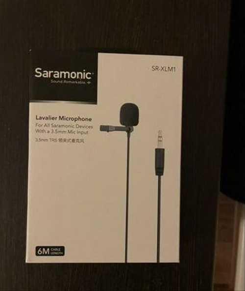 Микрофон Saramonic SR-XLM1 петличный