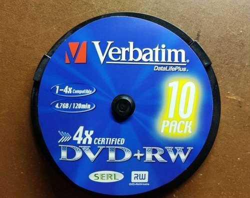 DVD+RW Verbatim 4.7GB/120min 4x