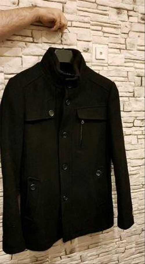 Пальто шерстяное утепленное 48 размер